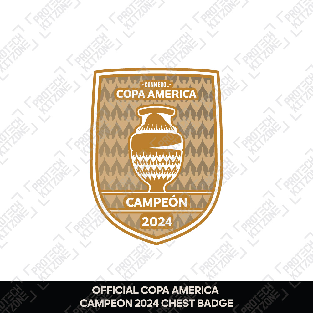 Copa America 2024 : Official Copa America Campeón 2024 Badge ...