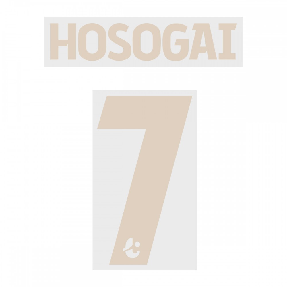 Hosogai 7 (Official Buriram United 2019 Third Name and N ...