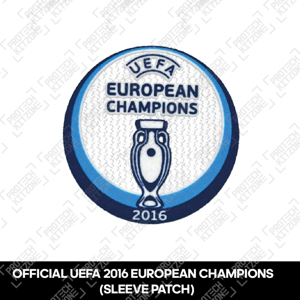 Official UEFA 2016 European Champions Sleeve Patch - For ...
