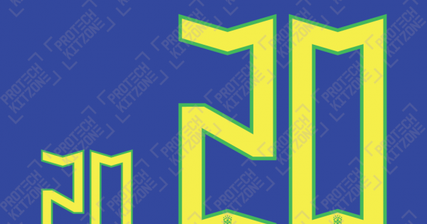 Vini Jr 20 - Official Brazil 2022 Away Player Version Name ...