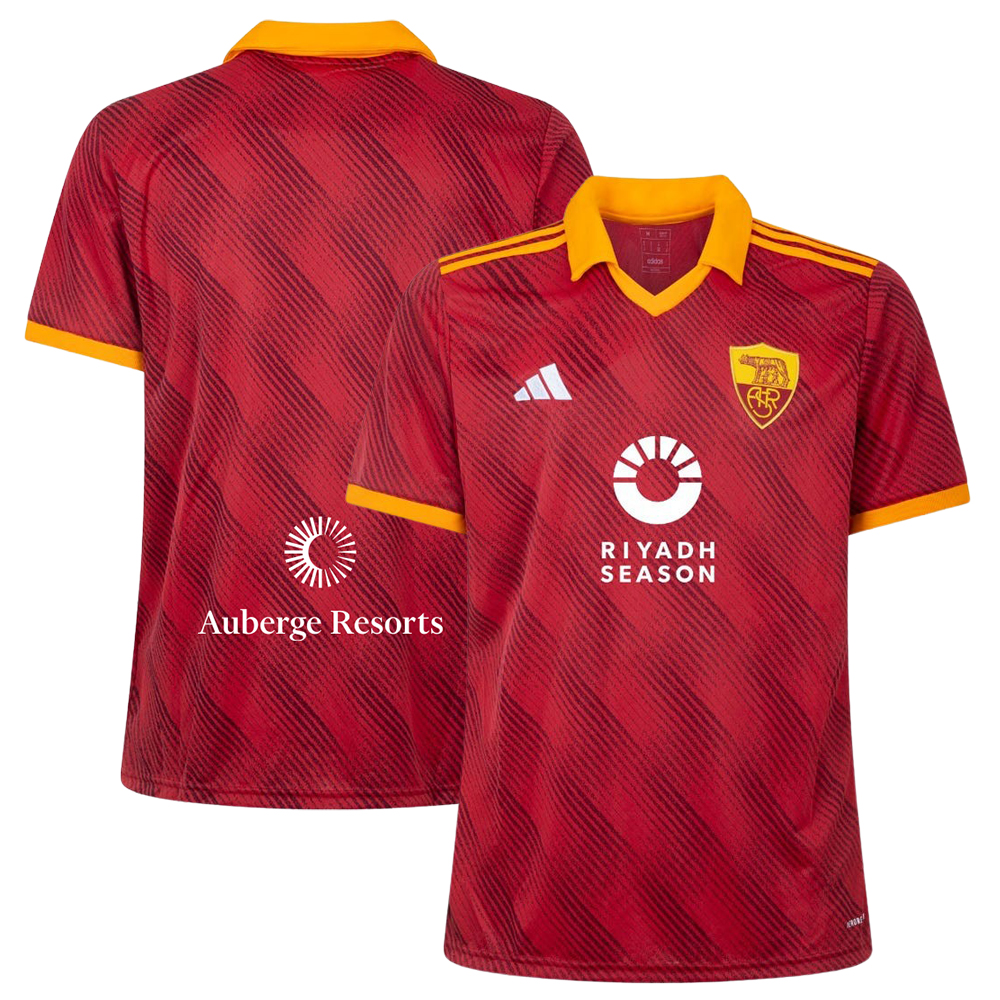AS Roma 2023/24 Fourth Shirt With Sponsors