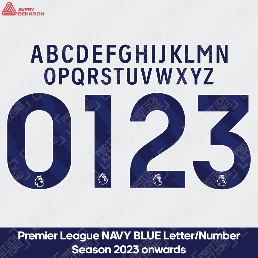 [Season 2023/24] [Navy] Official Premier League Player Size ...
