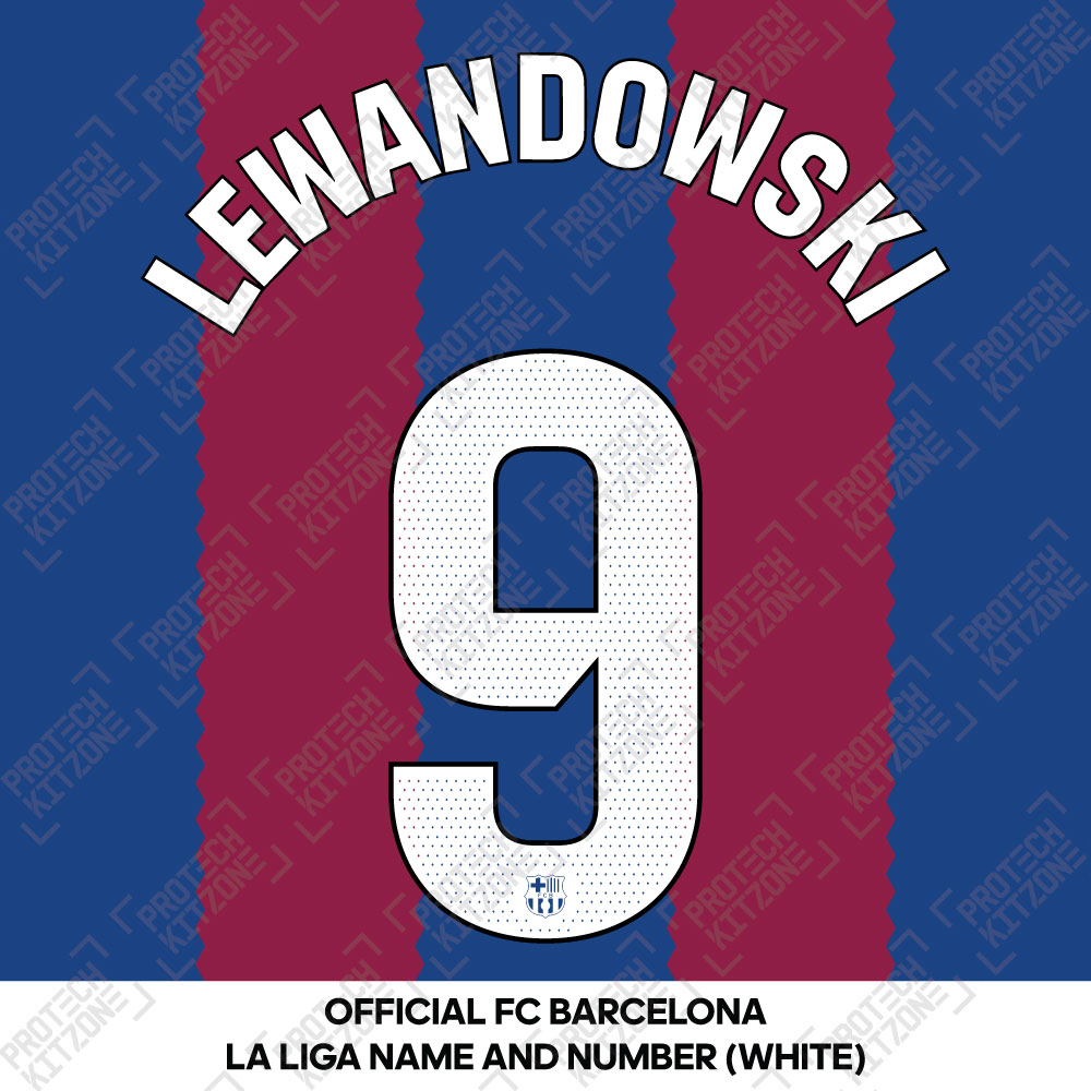 Price Drops : Lewandowski 9 (Official FC Barcelona 2023/24 ...