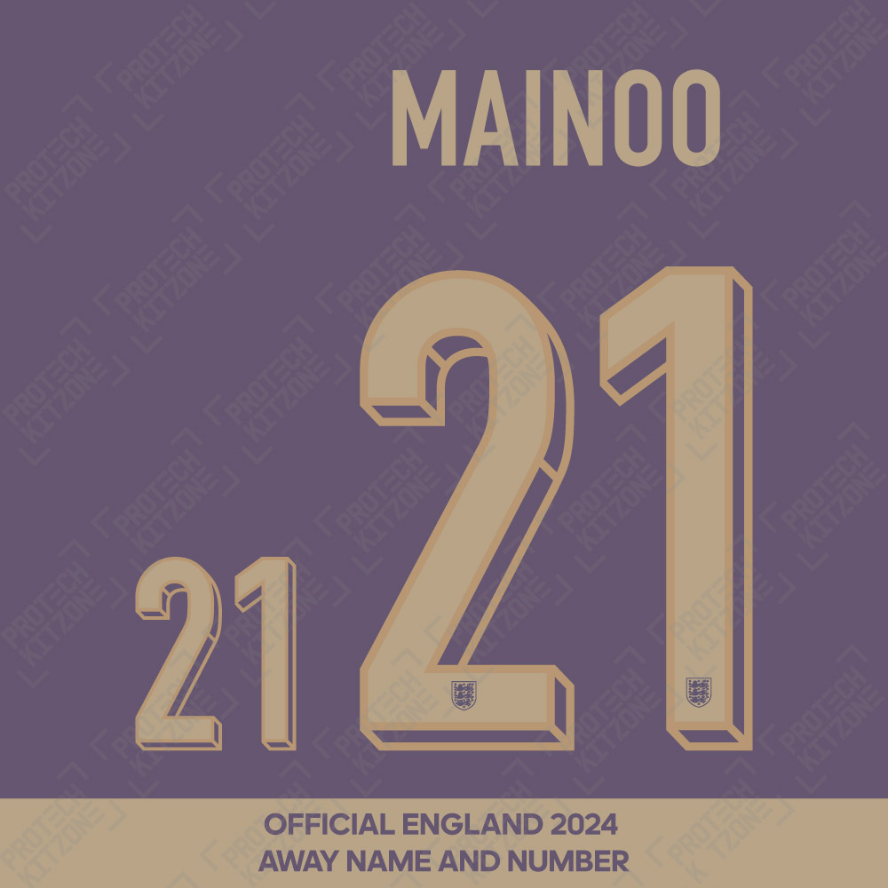 England National Team : Mainoo 21 - Official England 2024 ...