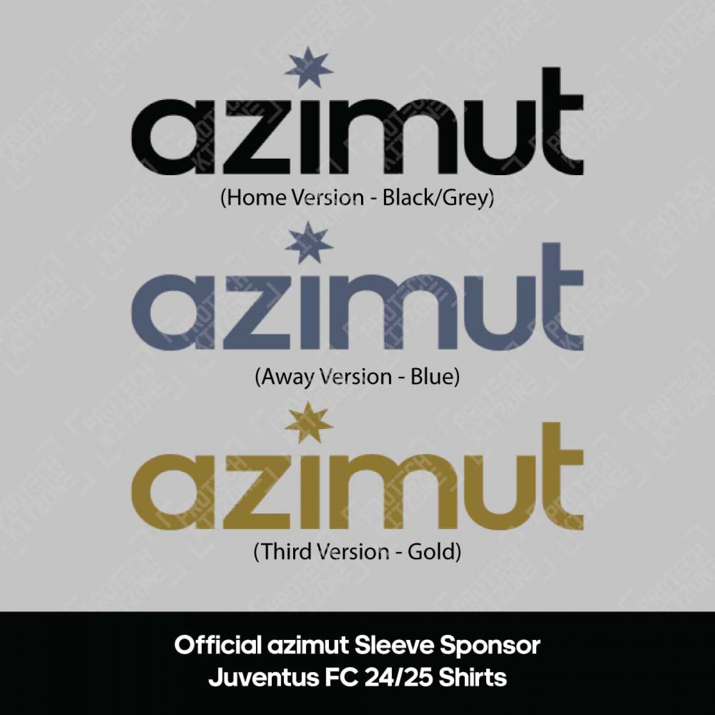 Azimut (Official Juventus FC 2024/25 Sleeve Sponsor)
