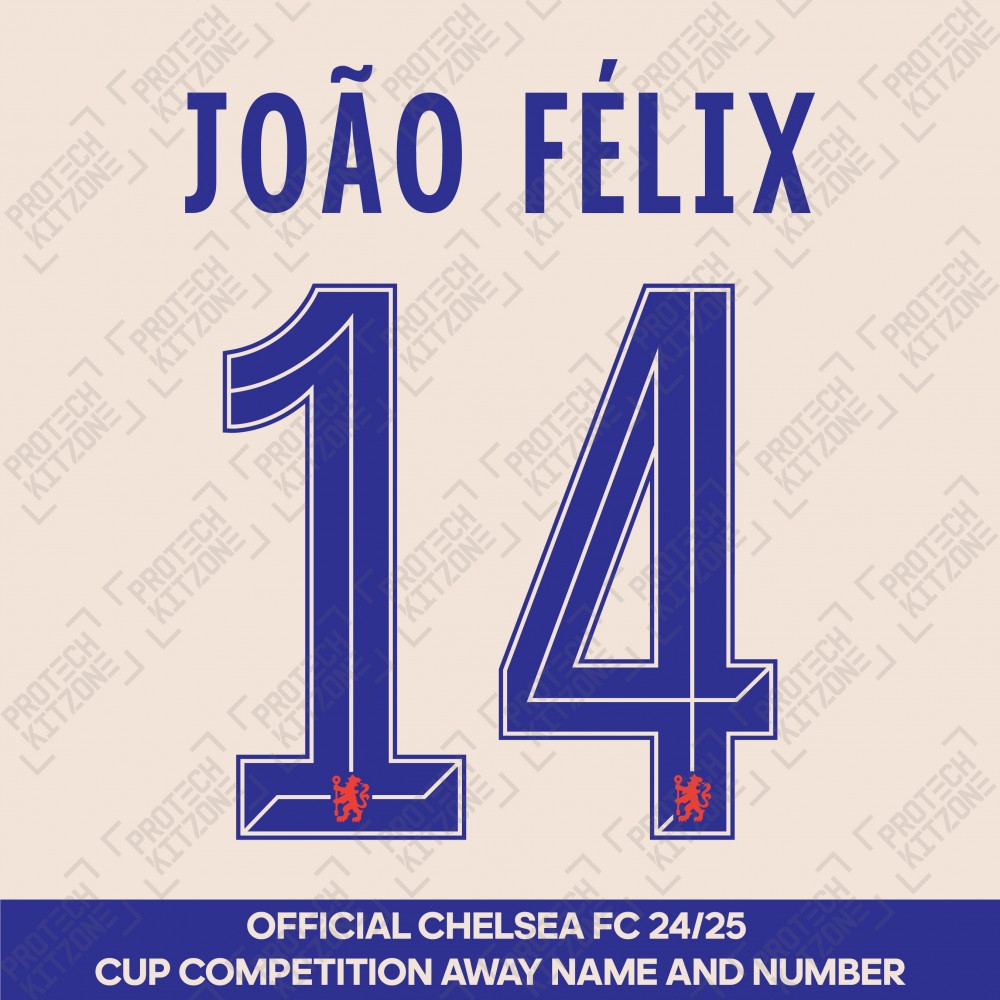 João Félix 14 (Official Name and Number Printing for Chelsea ...