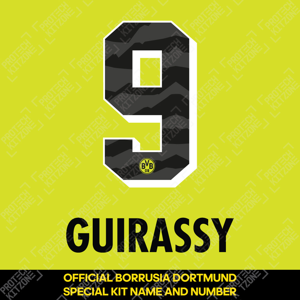 Guirassy 9 (Official Borussia Dortmund 2024/25 Special Kit ...