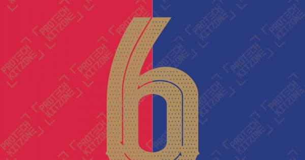 Gavi 6 (Official FC Barcelona 2024/25 Home Name & Numbering ...