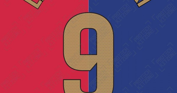 Lewandowski 9 (Official FC Barcelona 2024/25 Home Name