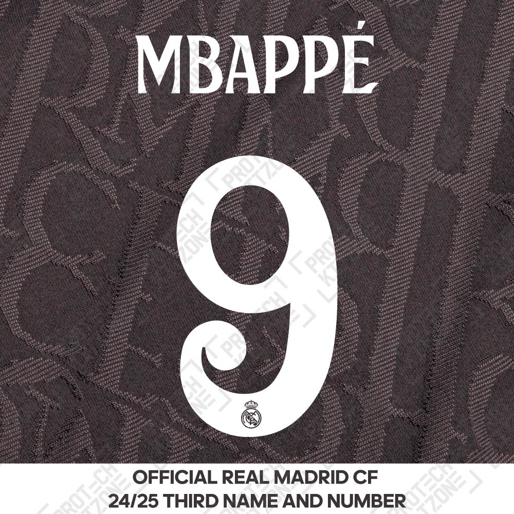 Mbappé 9 (Official Real Madrid CF 2024/25 Third Cup Competition ...
