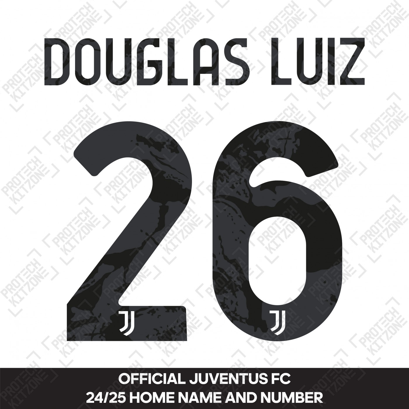2024/25 Season Nameset : Douglas Luiz 26 (Official Juventus ...