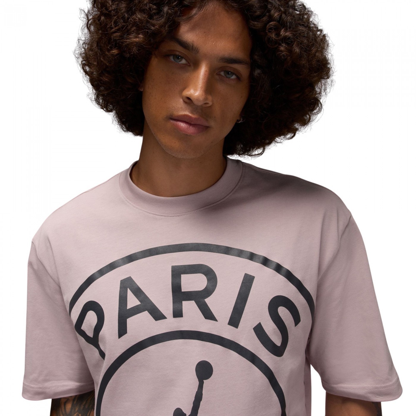 Jordan x PSG Logo T-Shirt - Pink