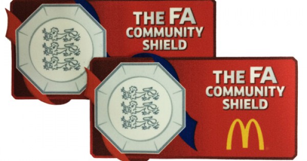 Official FA Community Shield 2015 Patches