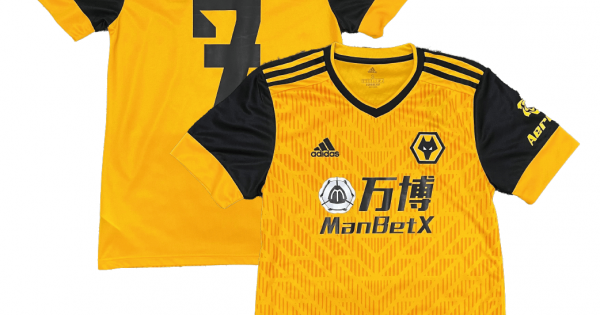 Soccer Jerseys : Wolves 2020/21 Home Shirt with Neto 7